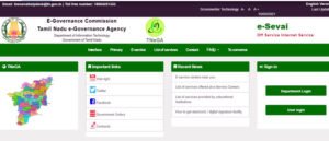 TNESEVAI – Registration, Citizen Login & Application Status