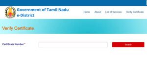 How to get Community Certificate in Tamil Nadu Online