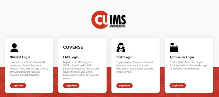 Cuims Login | Chandigarh University Login